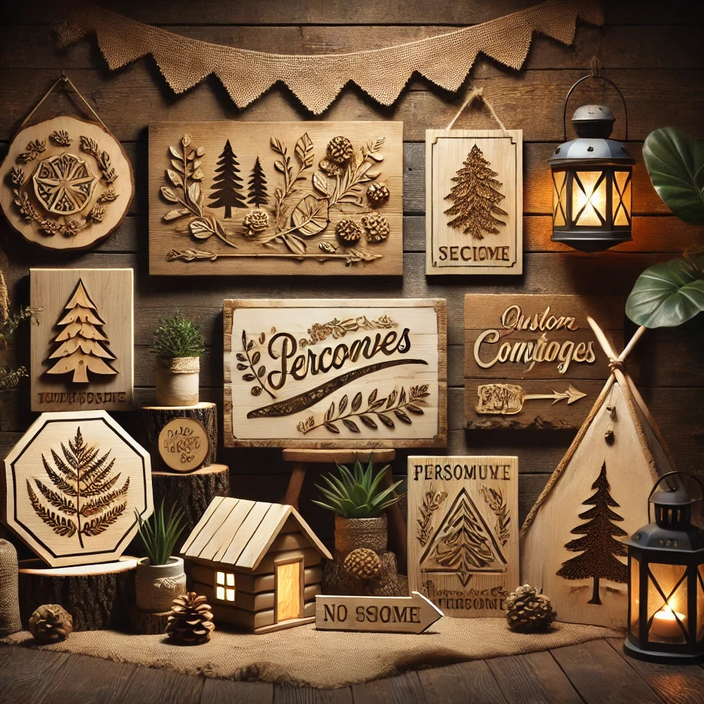 Campsite & Cottage Signs Collection – Craft Rapids Workshop